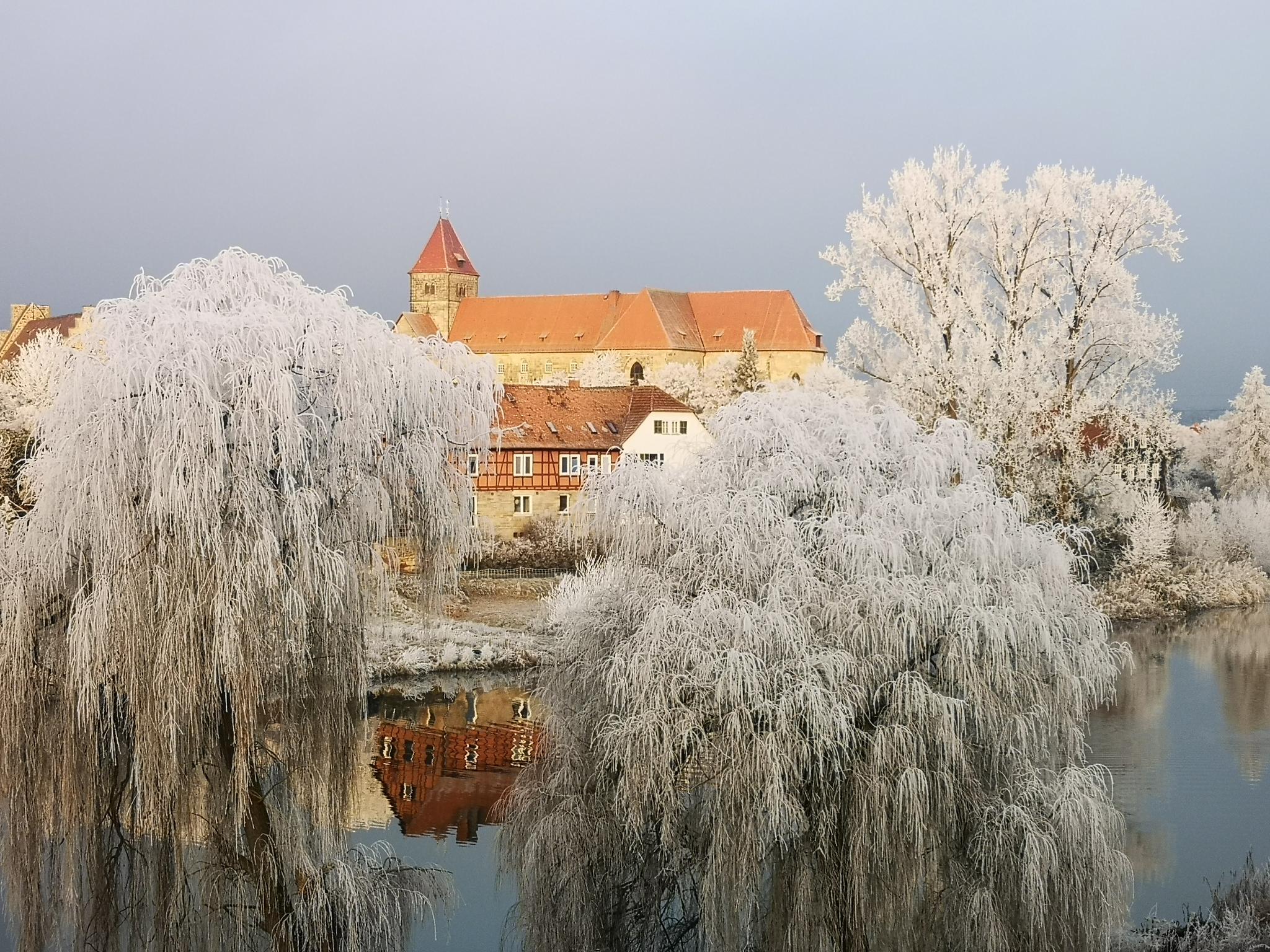 Kloster Breitenau im Dezember 2021